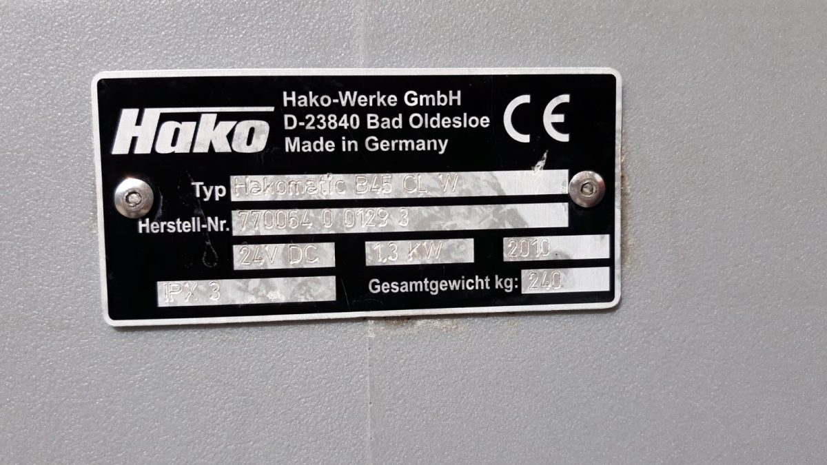 HAKO B 45 CL WB [z trakcją] - Tanie-szorowarki.pl